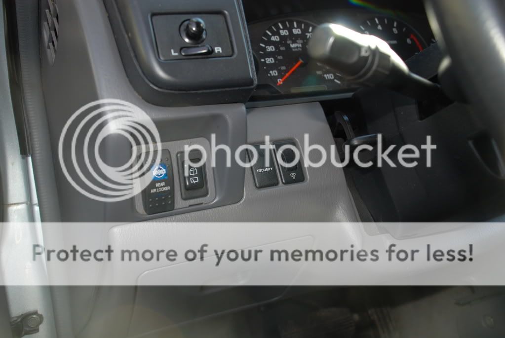 1st Gen X w/ ARB rear locker/ where to mount switch | Nissan XTerra Forum