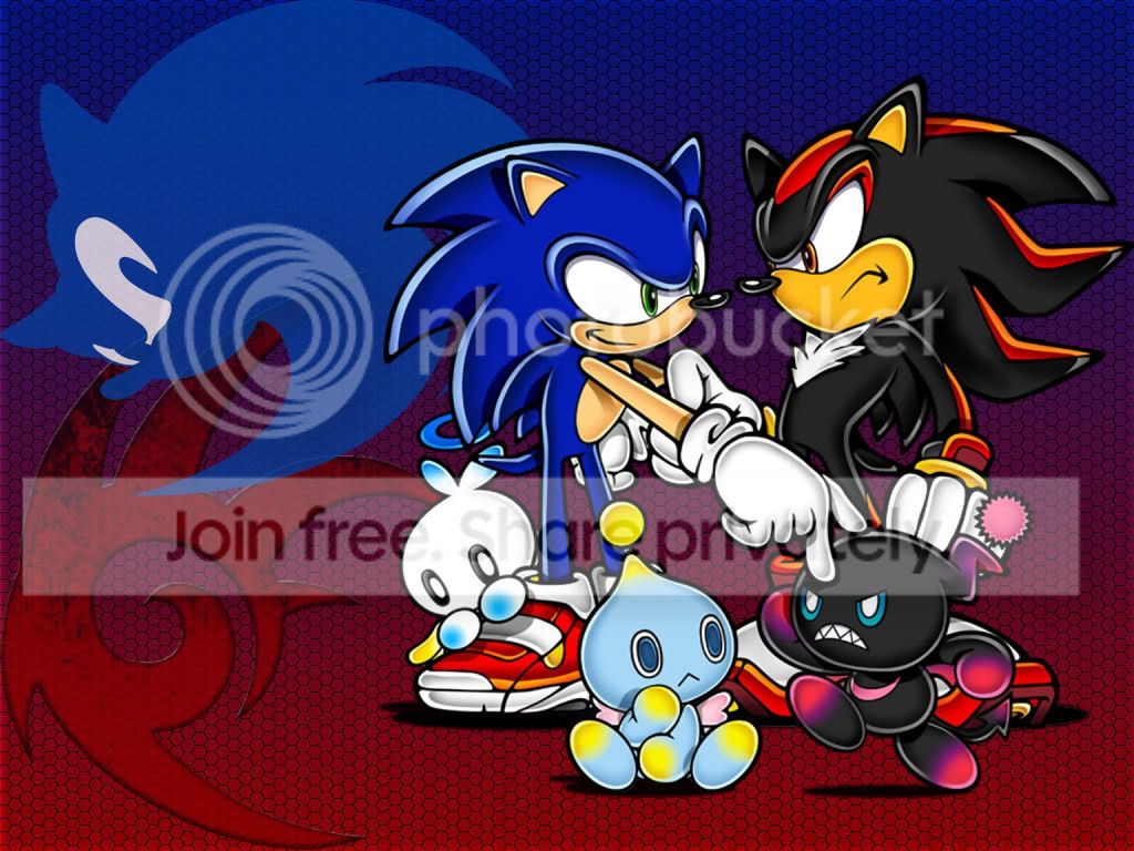 Sonic And Shadow Wallpaper | Sonic And Shadow Background for Desktops
