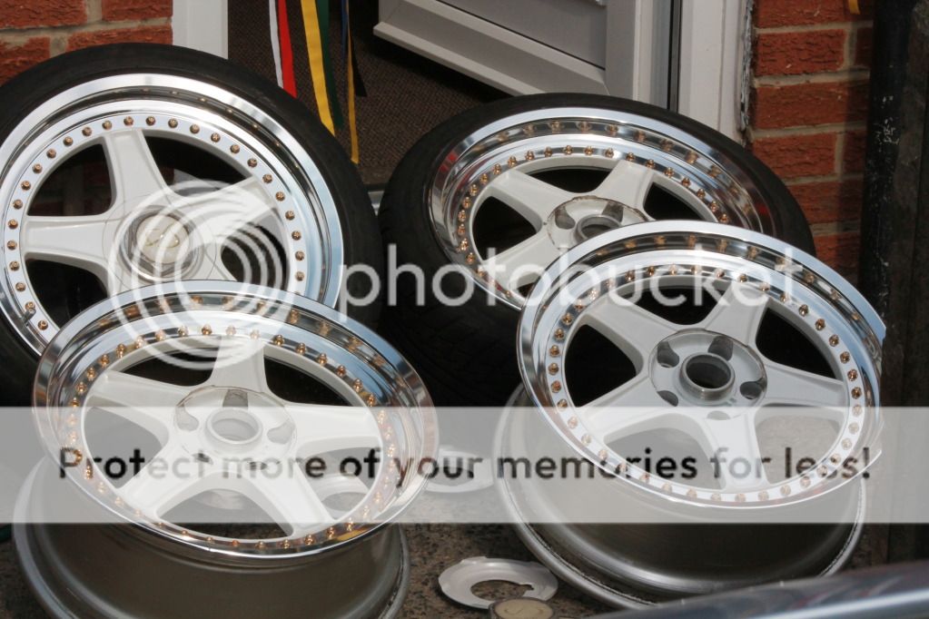 Stich 3 piece split rims ***** 17 x 8 et 33 and 17 x 8.5 et 29 + tyres ...