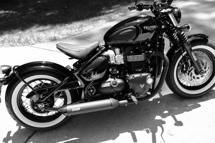 Custom Bobber With White Walls