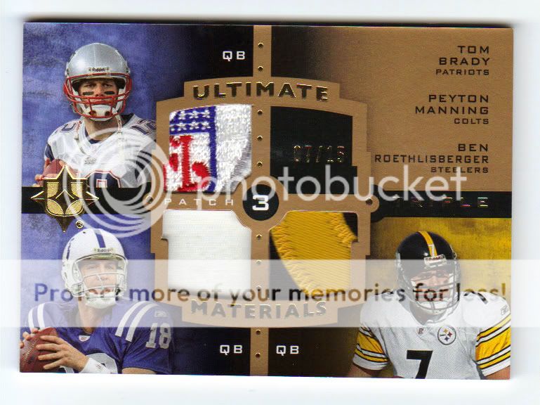 Box of 2007 Ultimate Collection Football - RC #/99 - Blowout Cards Forums