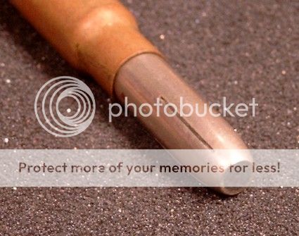 Tool to score/scratch the nose of m855/m193 for better HD performance ...