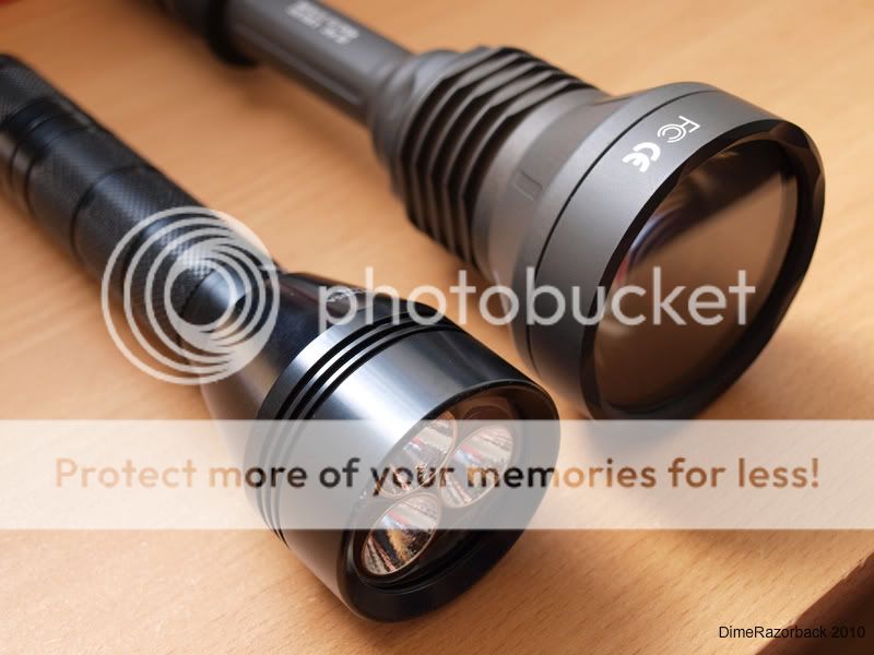 Surefire M3LT & Malkoff MD3 Wildcat (Size comparison pictures) | Candle ...